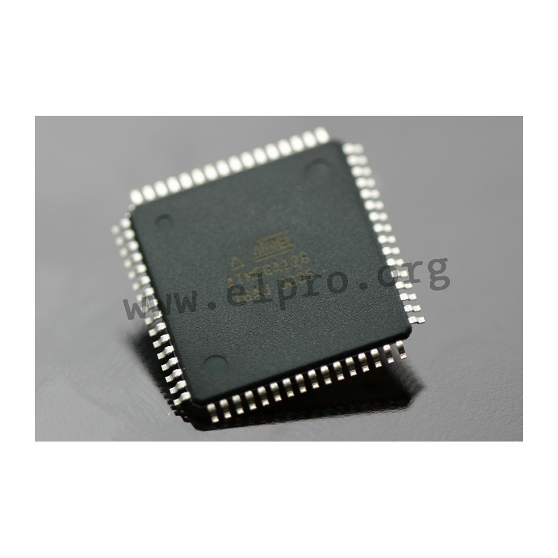 ATMEGA64L-8AU Microchip Microchip/Atmel 8-Bit AVR ISP flash microcontrollers, ATMEGA series - elpro