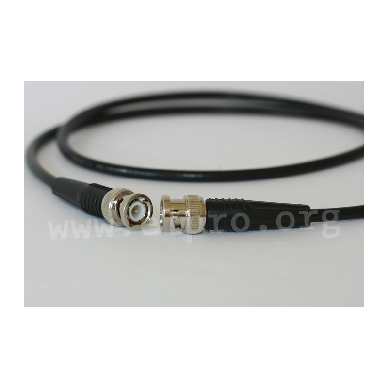 BNC 1,5m BNC coaxial cables, 50Ohm - elpro Elektronik