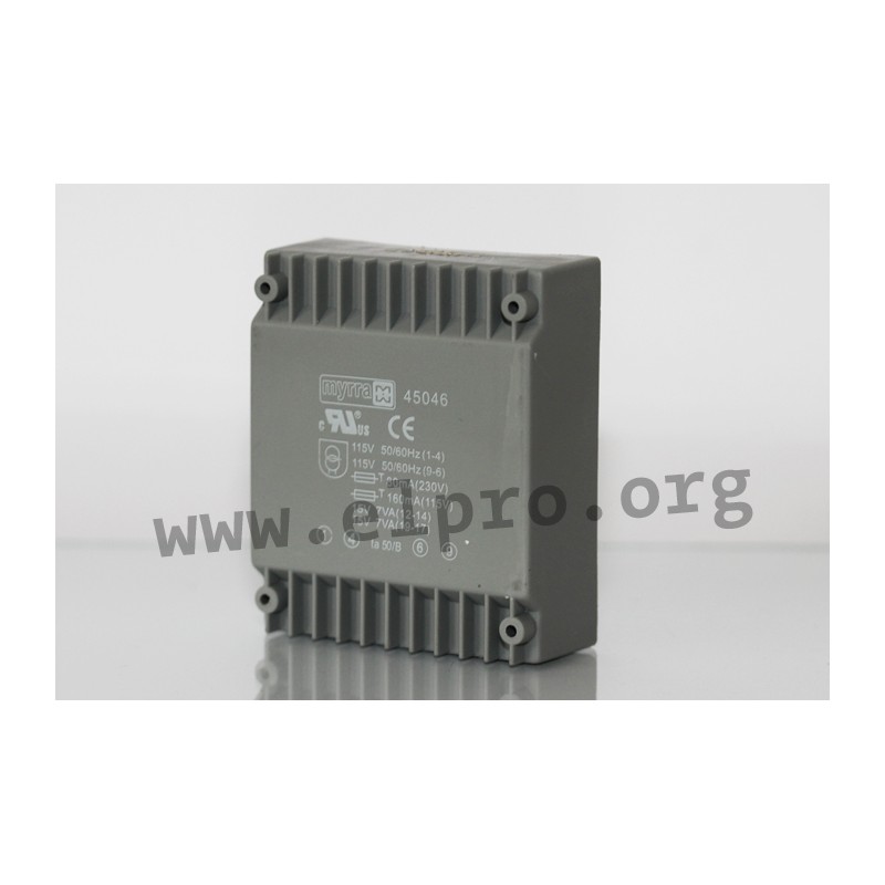45046, Hahn flat transformers, 14VA, UI 39 - elpro Elektronik
