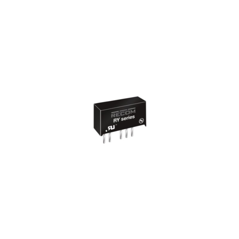 RY-0505S Recom DC/DC converters, 1W - elpro Elektronik