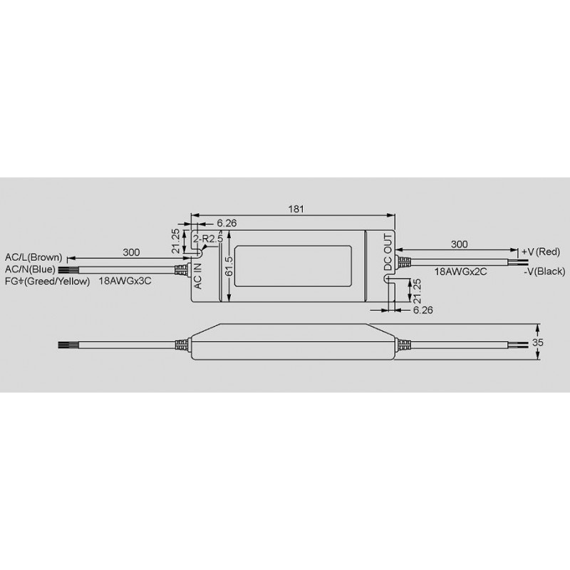PLN 60 48 Mean Well LED Drivers 60W Elpro Elektronik pln-60-48-mean-well-led-drivers-60w-elpro-elektronik