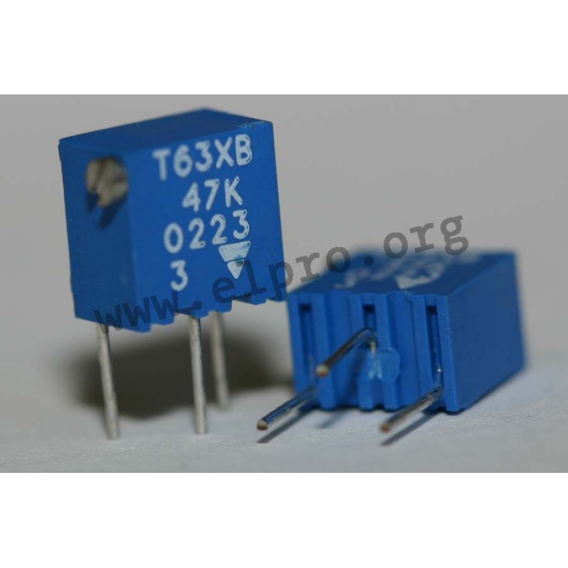 3266 X 1 k, 0.25W, precision trimmers 1,4" - elpro Elektronik