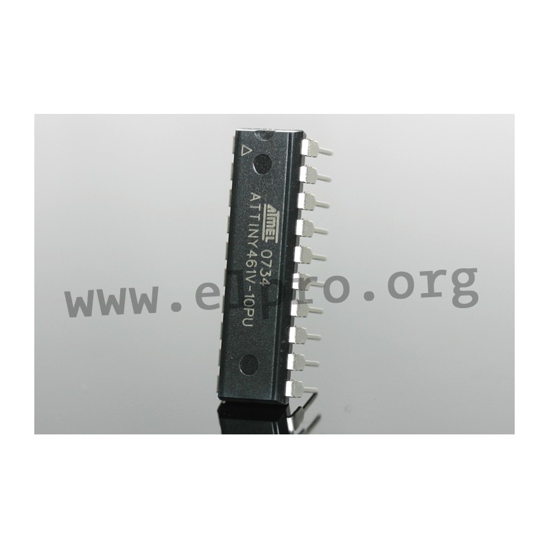 ATTINY26L-8PU Microchip Microchip/Atmel 8-Bit AVR ISP flash microcontrollers, ATTINY series - elpro