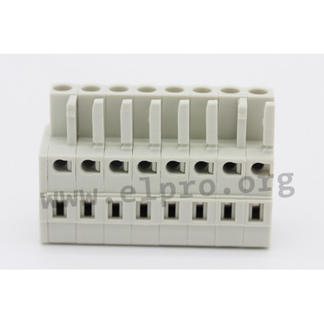 721-104/026-000, Wago female connectors, 5mm, MCS-Midi series - elpro Elektronik