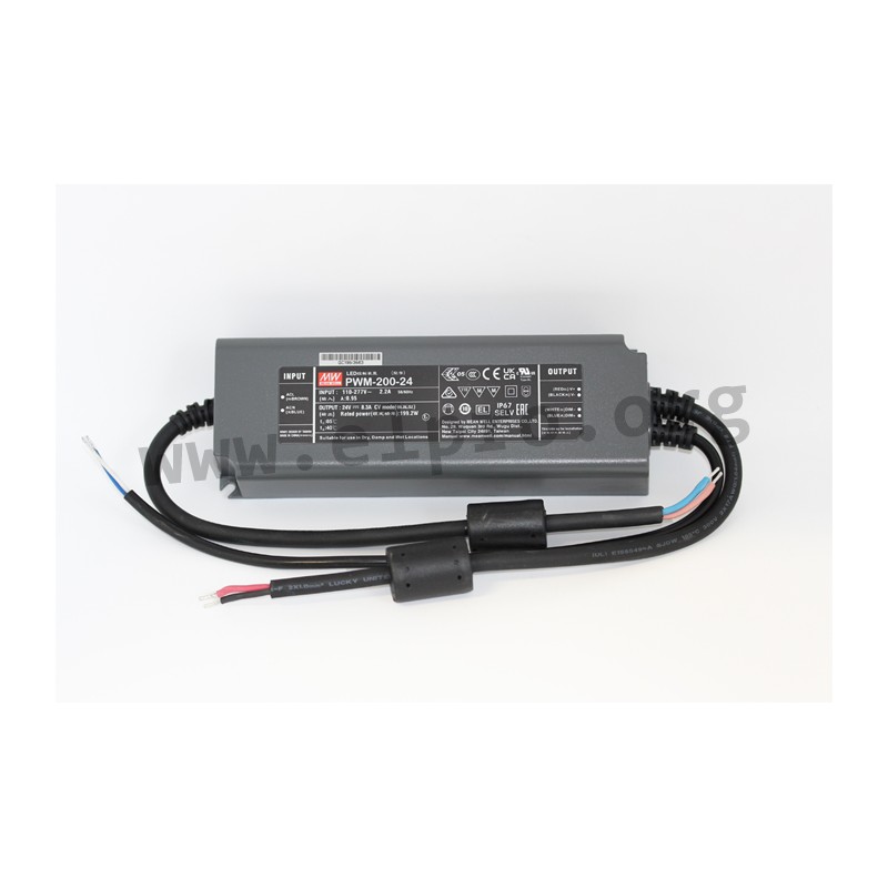 PWM-200-24 Mean Well LED drivers, 200W - elpro Elektronik