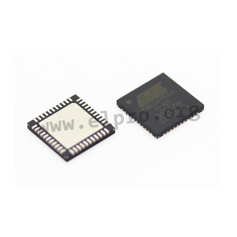ATXMEGA64A4U-MH Microchip Microchip/Atmel 8/16-Bit AVR ISP flash microcontrollers, ATXMEGA series