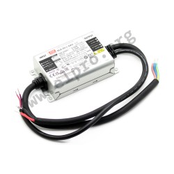 Mean Well LED drivers, 50W, IP67, constant power, dimmable, DALI 2.0 interface, XLG-50-DA2 ...