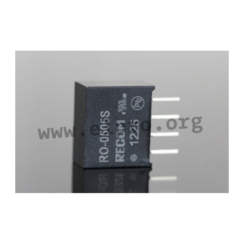 ROE-0505S Recom DC/DC converters, 1W - elpro Elektronik