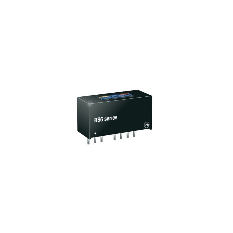 RS6-0505S Recom DC/DC converters, 6W - elpro Elektronik