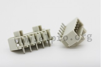 Wago male connectors, angled, 5mm, MCS-Midi series - elpro Elektronik