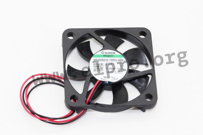 Sunon fans, 40x40x6mm, 5V DC, MF series - elpro Elektronik