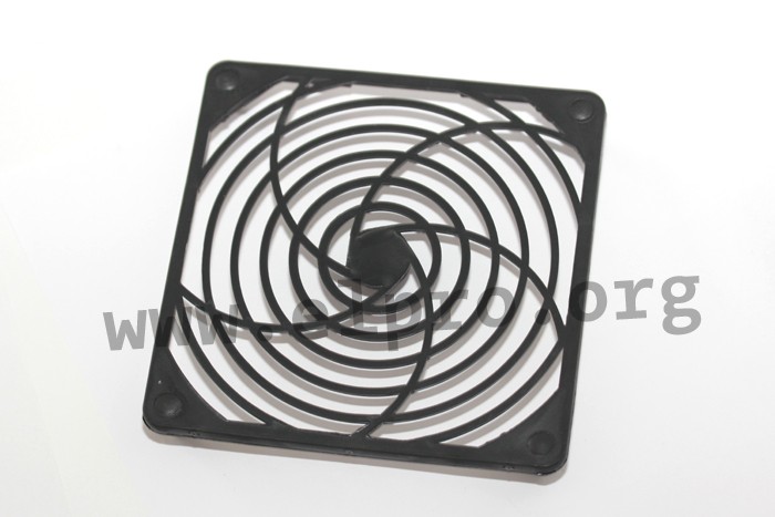 fan grill, plastic, snap-in - elpro Elektronik