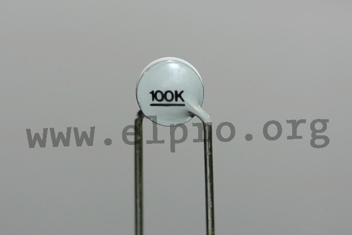 TDK NTC thermistors, pitch 5mm, 10%, K 164 series - elpro Elektronik
