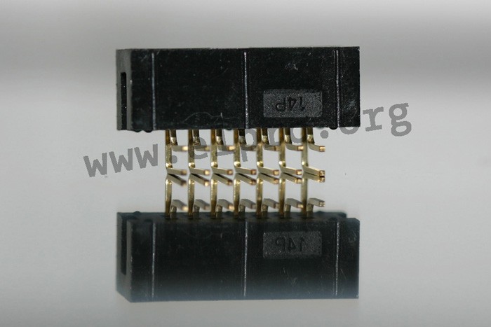 MPE Garry box headers, pitch 2,54mm, angled, 093 series - elpro Elektronik