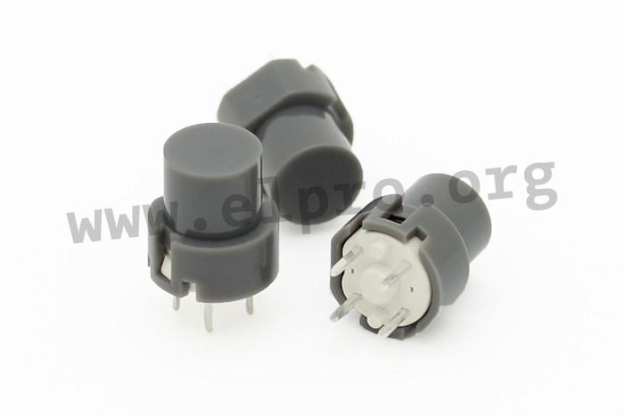 C&K momentary switches, normally open contact, round, D6R series ...