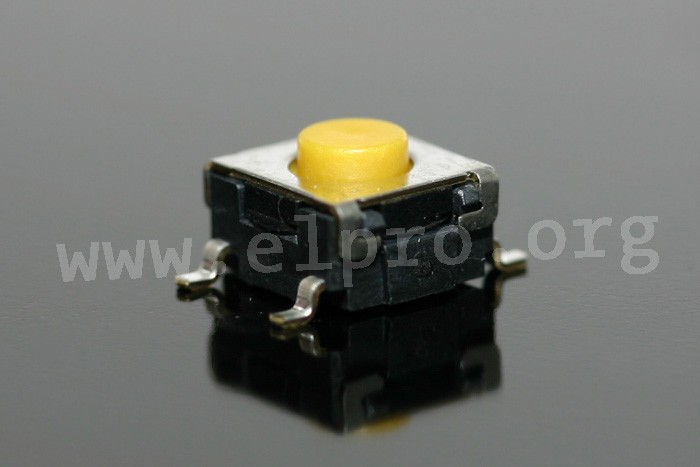 Omron tact switches, SMD, 6x6mm, B3S and B3FS-1000 series - elpro ...