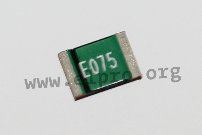 ECE self-resetting SMD fuses, PTC, 1812 housing, 0,14 to 1,5A, ERFSD ...