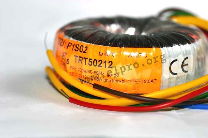 Talema toroidal transformers, 50VA, 1x230V - elpro Elektronik