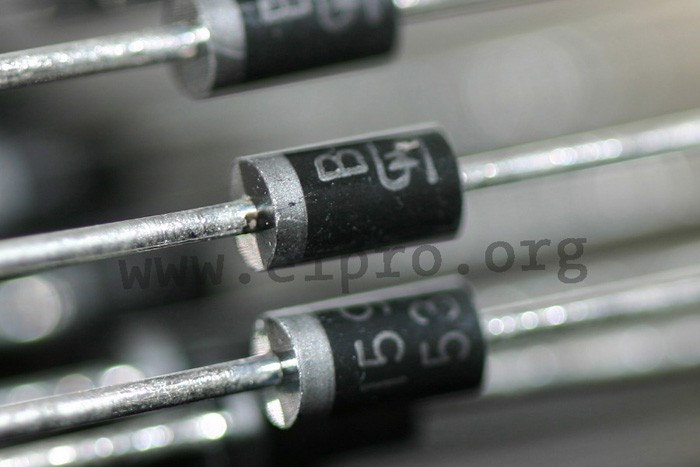 Taiwan Semiconductor rectifier diodes, 1A, fast, BA series - elpro Elektronik