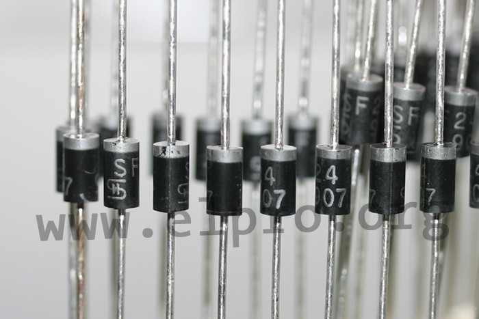 Taiwan Semiconductor rectifier diodes, 2A, super fast, SF series - elpro Elektronik
