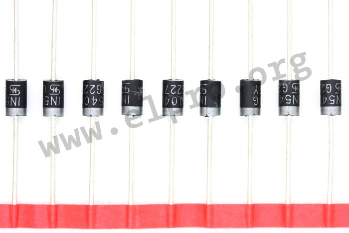 Taiwan Semiconductor Si rectifier diodes, 3A, 1N series - elpro Elektronik