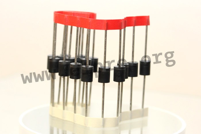 Fagor Si rectifier diodes, 6A, P600 series - elpro Elektronik