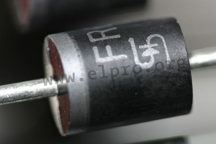 Taiwan Semiconductor rectifier diodes, 6A, fast, FR series - elpro Elektronik