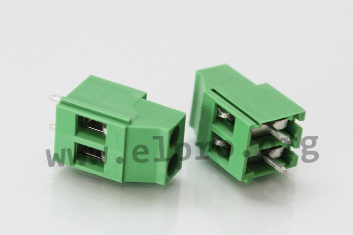 Stelvio Kontek terminal blocks, pitch 5mm, 24A, 320V, screw-cage clamp ...