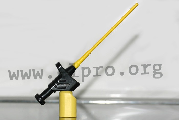 Clamp-type test probes, 4mm - elpro Elektronik
