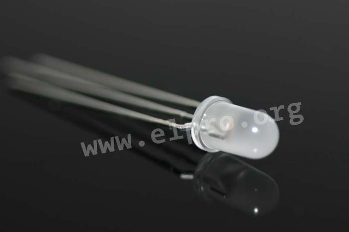 Everlight light-emitting diodes, bicoloured, 5mm, 336 and 339 series ...