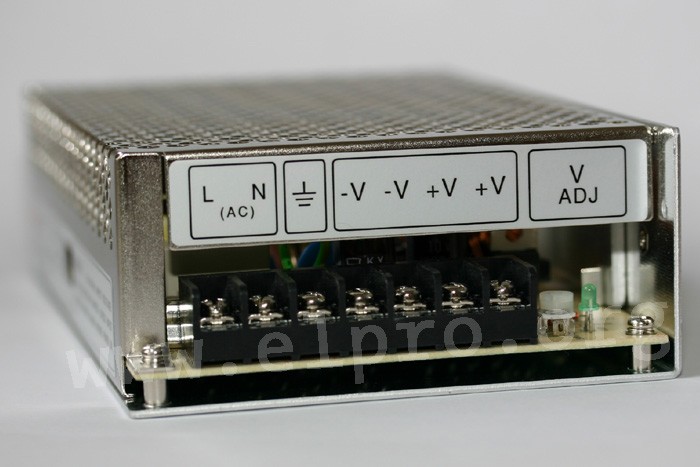 Mean Well Schaltnetzteile, 150W, S-150 Serie - elpro Elektronik