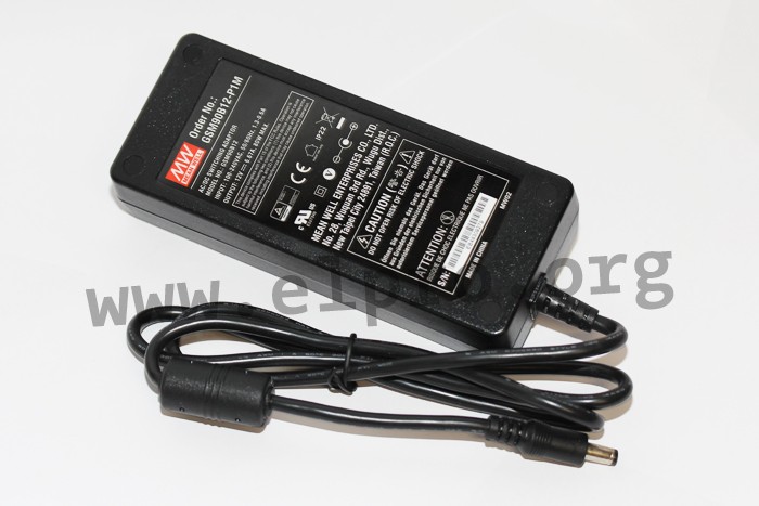 Mean Well external switching power supplies, 90W, for medical ...