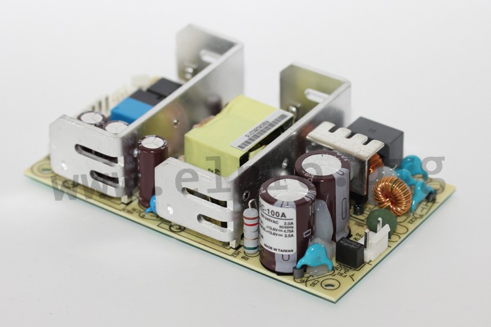 Mean Well battery chargers, 100W, UPS function, open frame (PCB), PSC ...