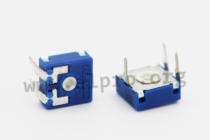ACP trimmer potentiometers, 0,15W, horizontal, CA9(M)V series - elpro ...