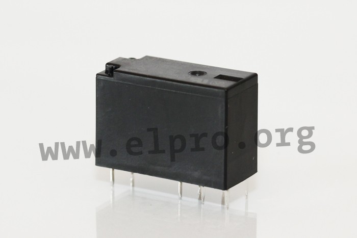 Panasonic PCB relays, 5A, 2 changeover contacts, JW series - elpro ...