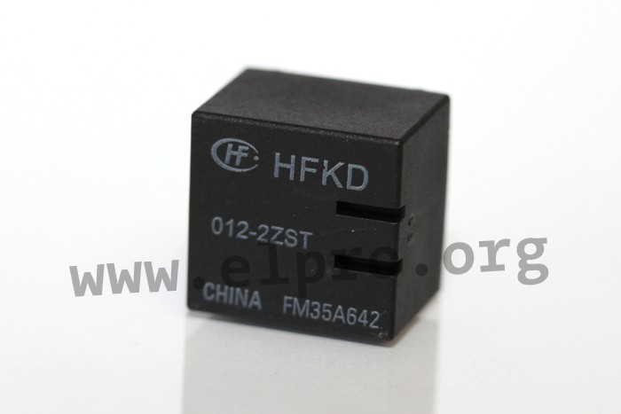 Hongfa high current relays, 25A, 1 or 2 changeover contacts, HFKD ...