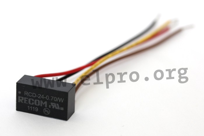 Recom DC/DC LED drivers, dimmable, RCD and RBD series - elpro Elektronik