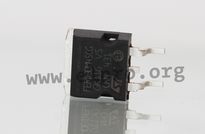 STMicroelectronics field effect rectifier diodes, D²Pak housing, FERD ...