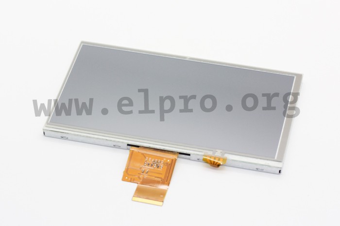 Display Elektronik TFT LCD displays, 1024x600 - elpro Elektronik