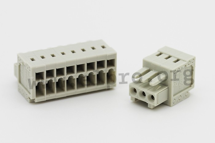 Wago female connectors, 3,5mm, MCS-Mini series - elpro Elektronik