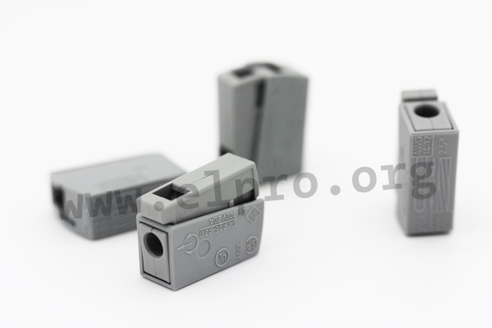 Wago luster terminals, 24A, 224 series - elpro Elektronik