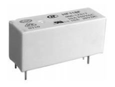 Hongfa PCB relays, 10A, 1 changeover contact, HF118F series - elpro ...