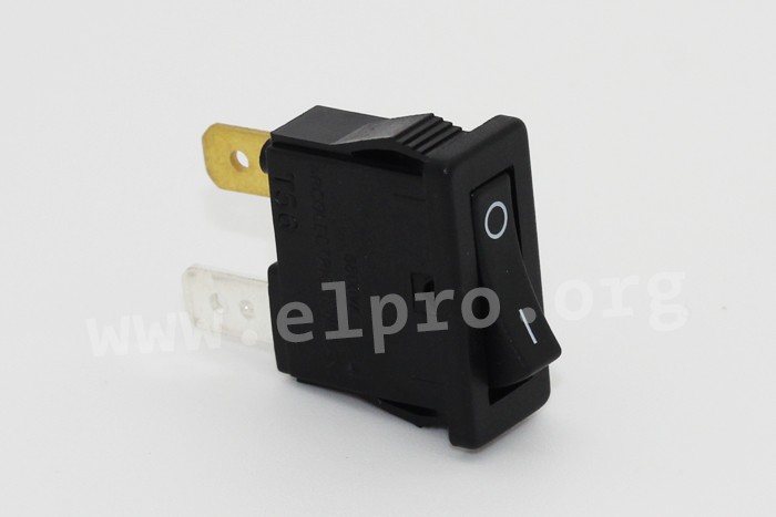 Arcolectric rocker switches, 50A, for panel cut-out 6,9x17,5mm, 8800 ...