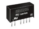 Recom DC/DC converters, 1W, SIL7 housing, RU series - elpro Elektronik