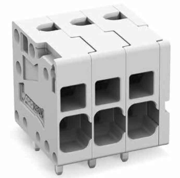 Wago spring force terminals, pitch 5mm, 32A, 2624 series - elpro Elektronik