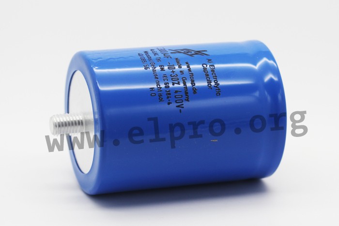 FTCAP electrolytic capacitors, radial, screw mounting, stud mounting ...