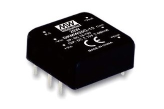 Mean Well DC/DC converters, 20W, 1"x1", DKMW20 series - elpro Elektronik