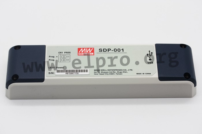 Mean Well smart timer dimming programmer, SDP-001 Serie - elpro Elektronik