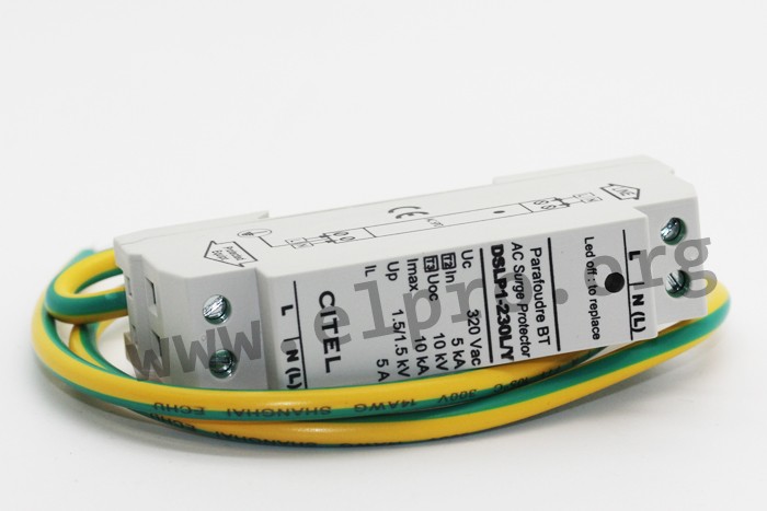 Citel surge protection devices (SPD), IP20, DSLP1/DSPL2/DS98S series ...