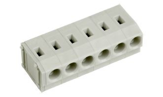 PTR spring terminal blocks, pitch 5mm, 17,5A, without lever, AK4100 ...